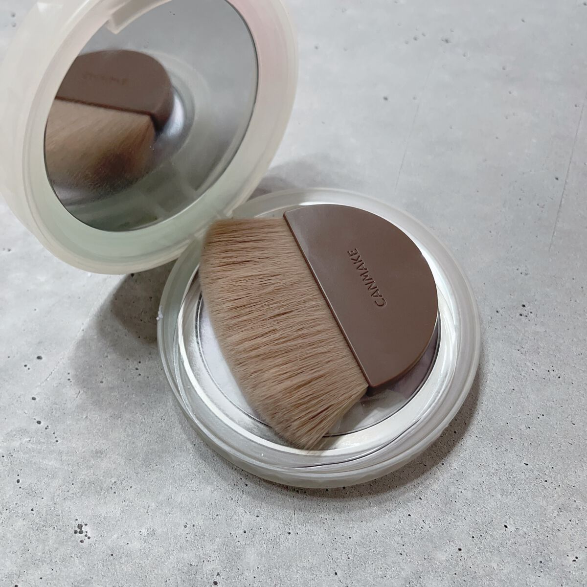【限定メイクブラシ】マシュマロフィニッシュパウダーブラシ|キャンメイクの口コミ キャンメイク マシュマロフィニッシュパウダーブラシ By