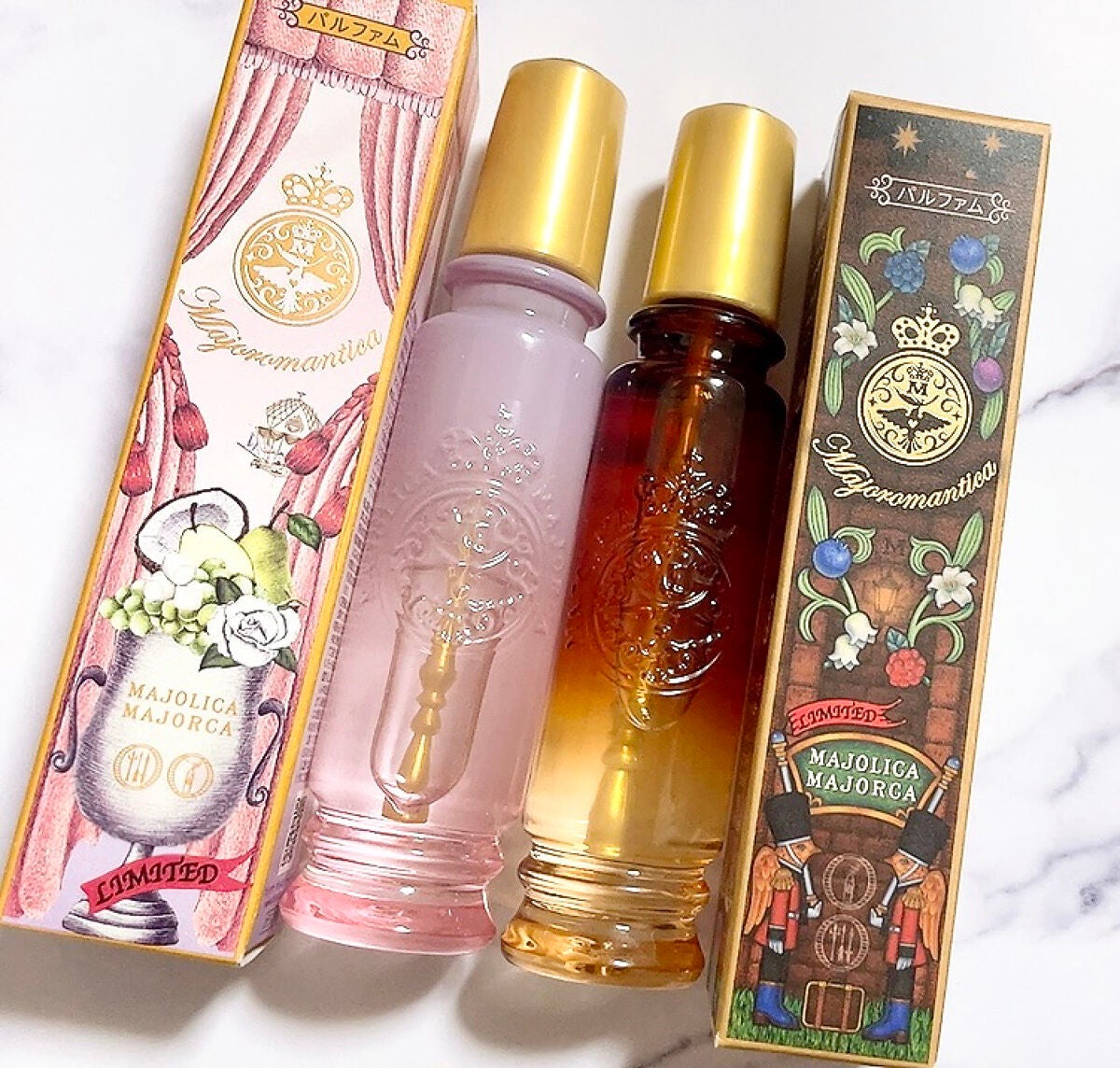 Majolica Majorcaの香水レディース マジョロマンティカ 373&マジョロマンティカ 808を使った口コミ マジ