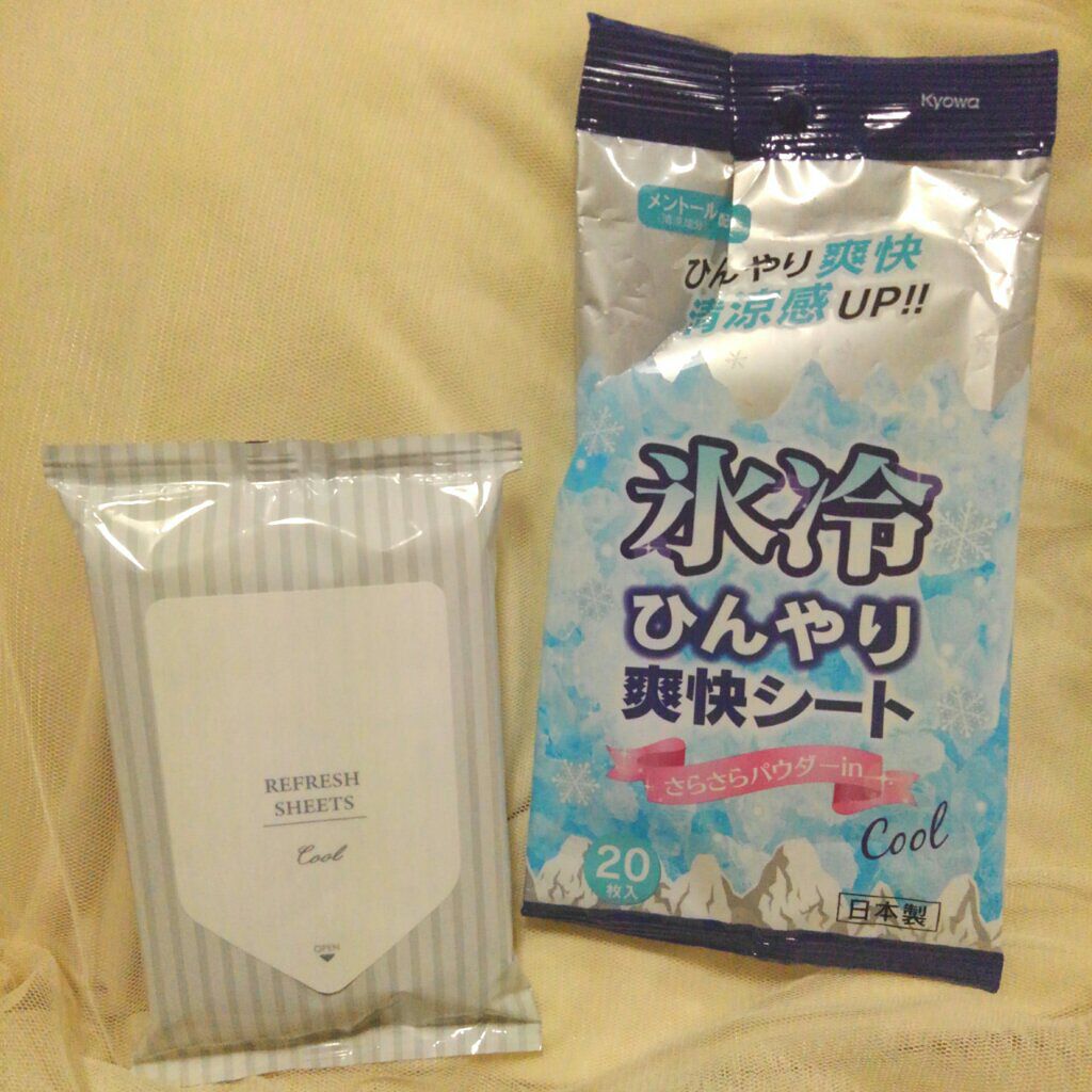ひんやり爽快シート さらさらパウダーin|協和紙工他、1商品を使った口コミ ローソンストア100購入品。 By ままま。フォロバ100