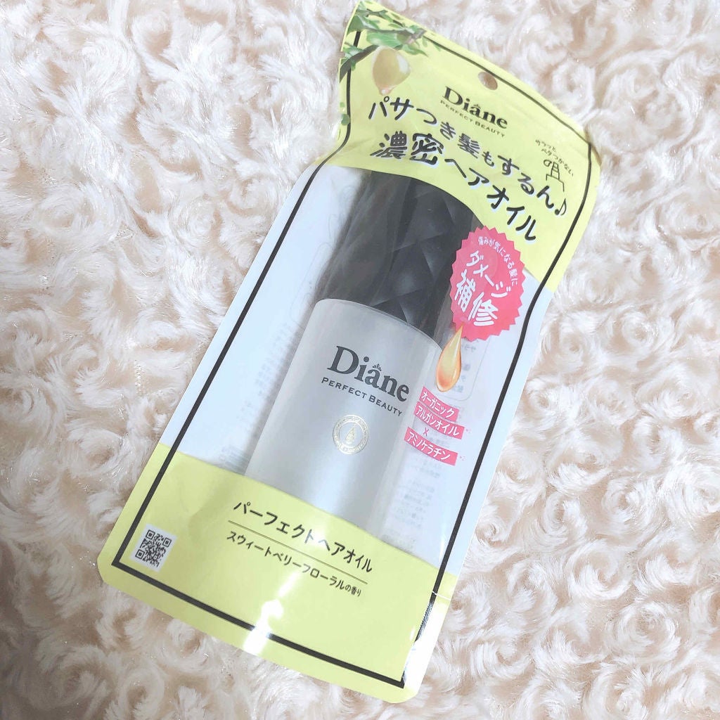 ダイアンのヘアオイル ダメージ補修ヘアオイル他、1商品を使った口コミ Diane モイストダイアン パーフェクトヘアオイル By Mari