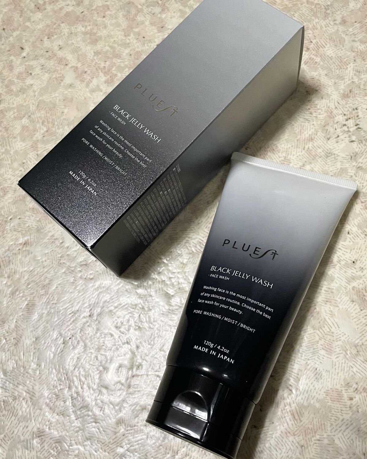Black Jelly Wash(ブラックジェリーウォッシュ)|pluestの口コミ 「落とす」「引き締め」を同時に行う贅沢洗顔。 By