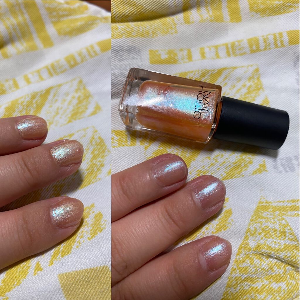 ネイルホリック Sheer Pearl Color|ネイルホリックの口コミ ネイルホリックは2度目ですが、相変わらずつけやすいです。 By