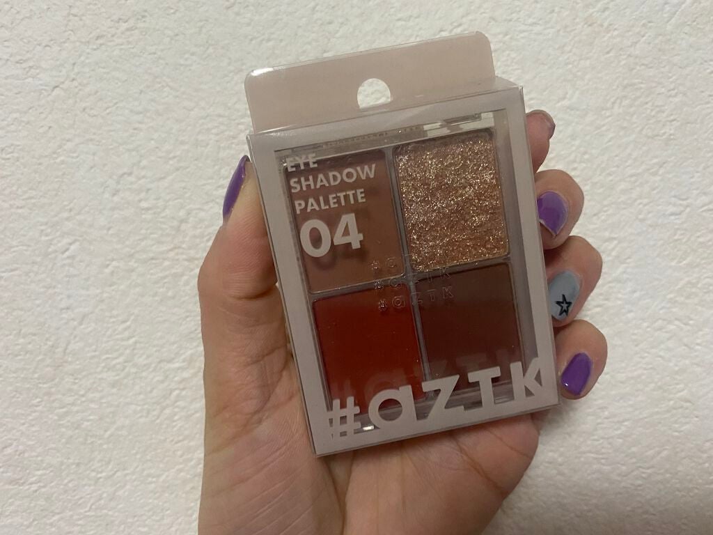 4色アイシャドウパレット|aztkの口コミ Aztk 4色アイシャドウ By ちんぷい敏感肌30代前半 Lips
