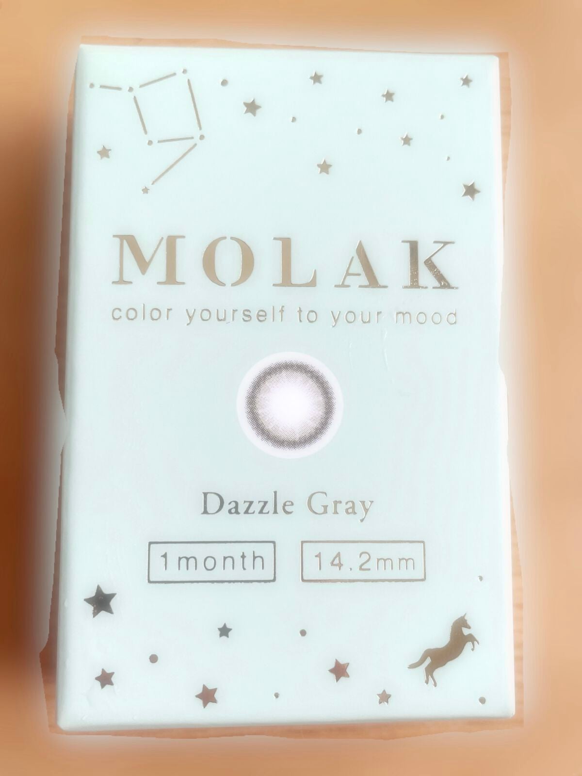 Molak 1month|molakのカラコンレポ・着画口コミ 【molak】molak 1month ダズルグレー By Ritsu