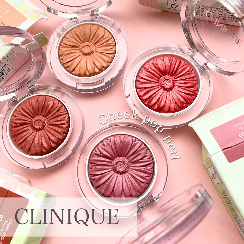 【限定パウダーチーク】チーク ポップ パール|cliniqueの人気色を比較「🌼🌼🌼 Clinique クリニーク 」 By Sa