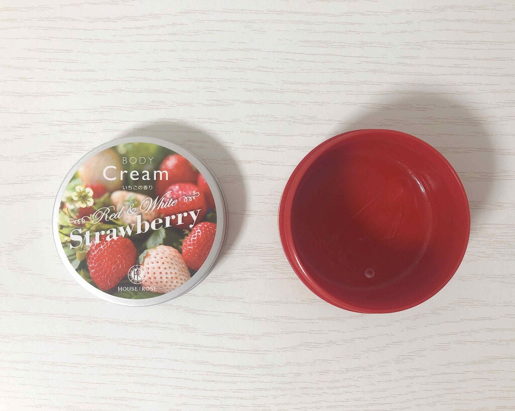 【限定ボディクリーム】ボディ クリーム Stいちごの香り|ハウス オブ ローゼの口コミ 使い切りコスメ ハウスオブローゼ By もい