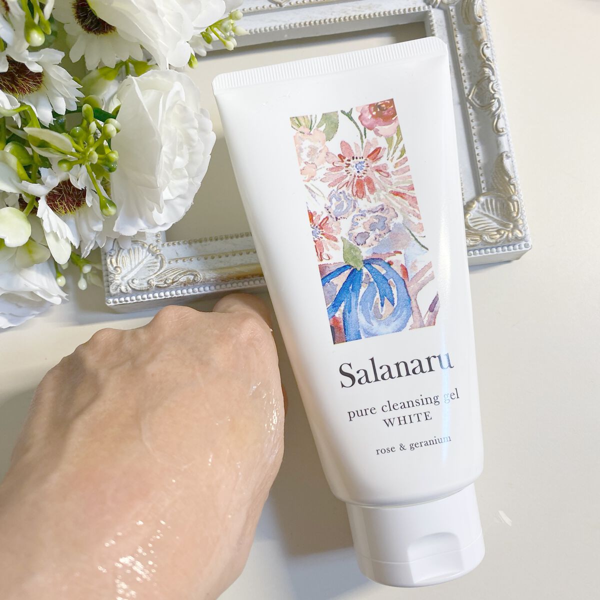 ピュアクレンジングジェル ホワイト|salanaru(サラナル)の口コミ ジェルからオイルへそしてクリームに変化するクレンジングサラナル