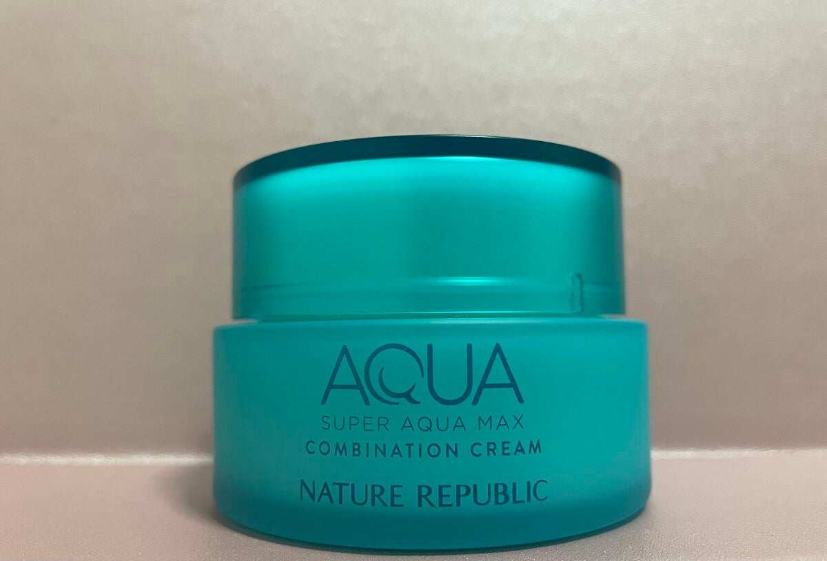 Super Aqua Max Combination Cream|ネイチャーリパブリックの口コミ 混合肌におすすめのフェイスクリーム