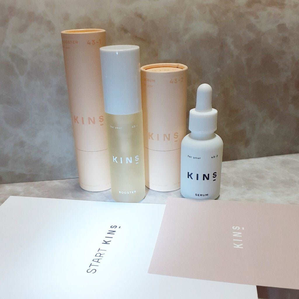 Kinsのスキンケア・基礎化粧品 Booster&serumを使った口コミ お声がけいただき、kins商品を使わせてい By Rkira
