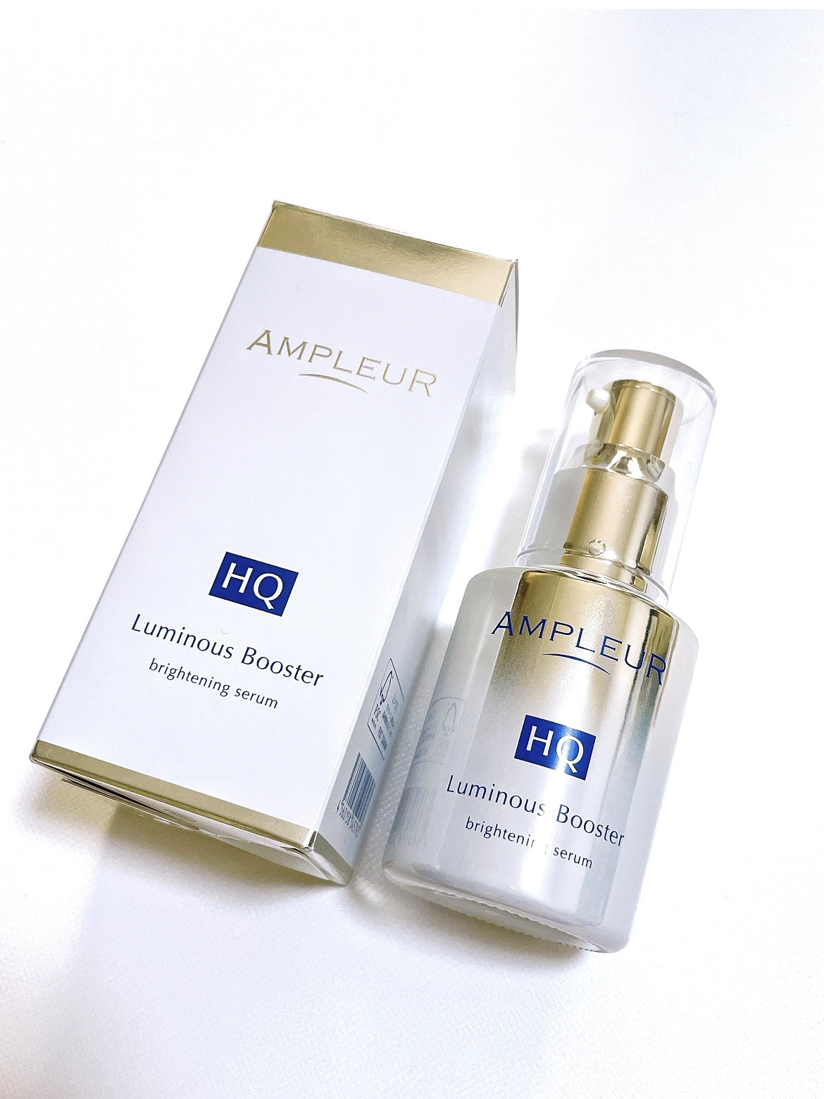 ルミナスHQブースター｜アンプルールの使い方を徹底解説 - AMPLEUR 先行型美容液 by いもっぺ🍀フォロバ(敏感肌/40代前半) | LIPS