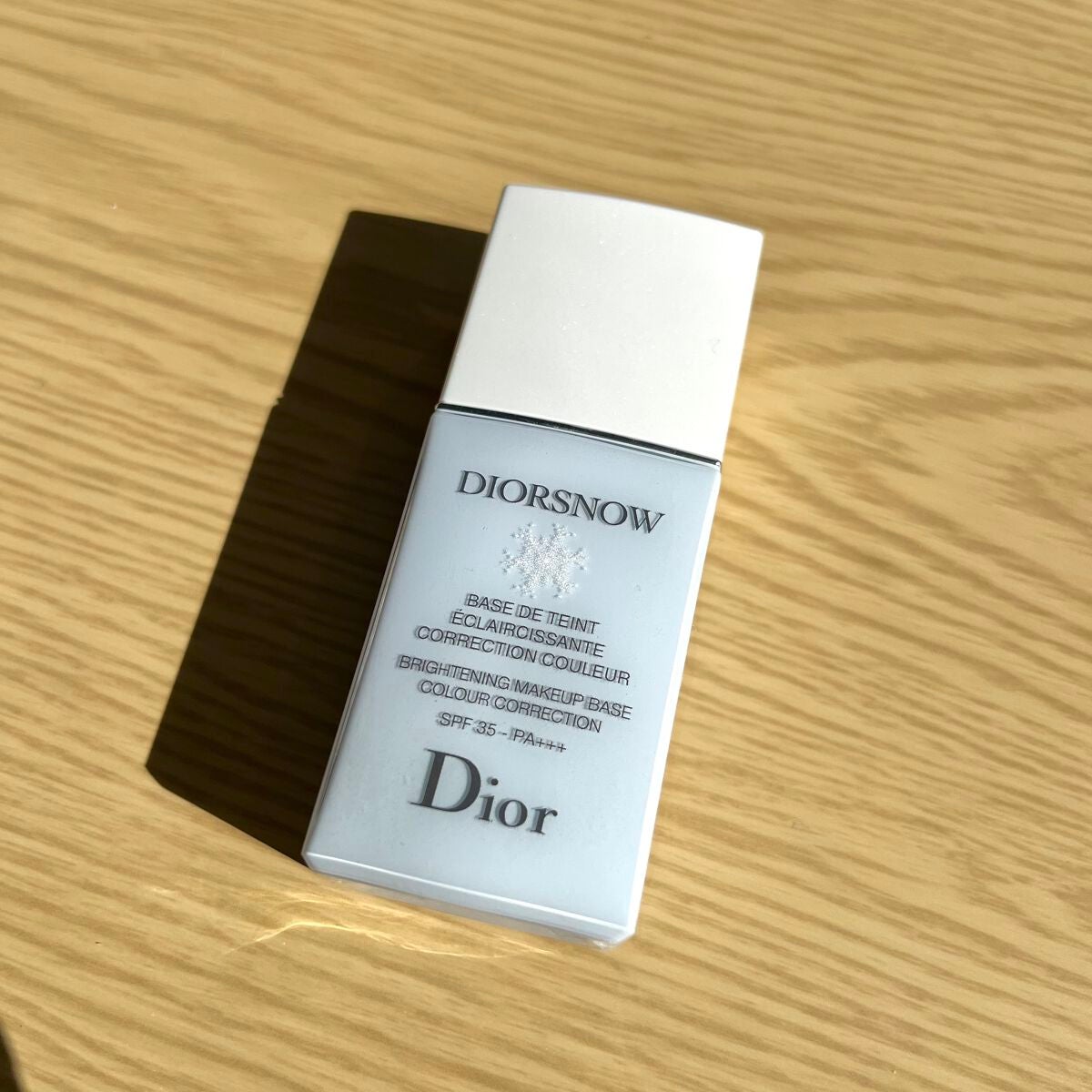 スノー メイクアップ ベース Uv35 Spf35/pa|diorの口コミ 透明感ましましな肌にしたくてブルーの下地をゲット☁️