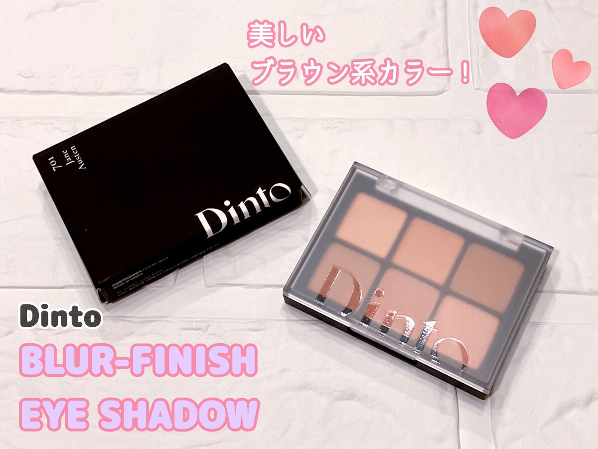 ブラーフィニシュシャドウパレット|dintoの口コミ Dinto ブラーフィニシュ シャドウパレット By 🐥ほっちゃん🐥混合肌 Lips