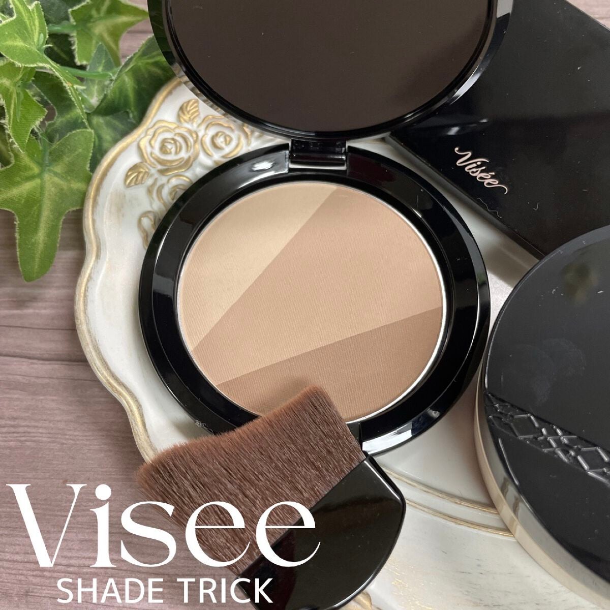 シェード トリック|viséeの口コミ 失敗しないシェーディング🤩 Visée By Akemin混合肌 Lips