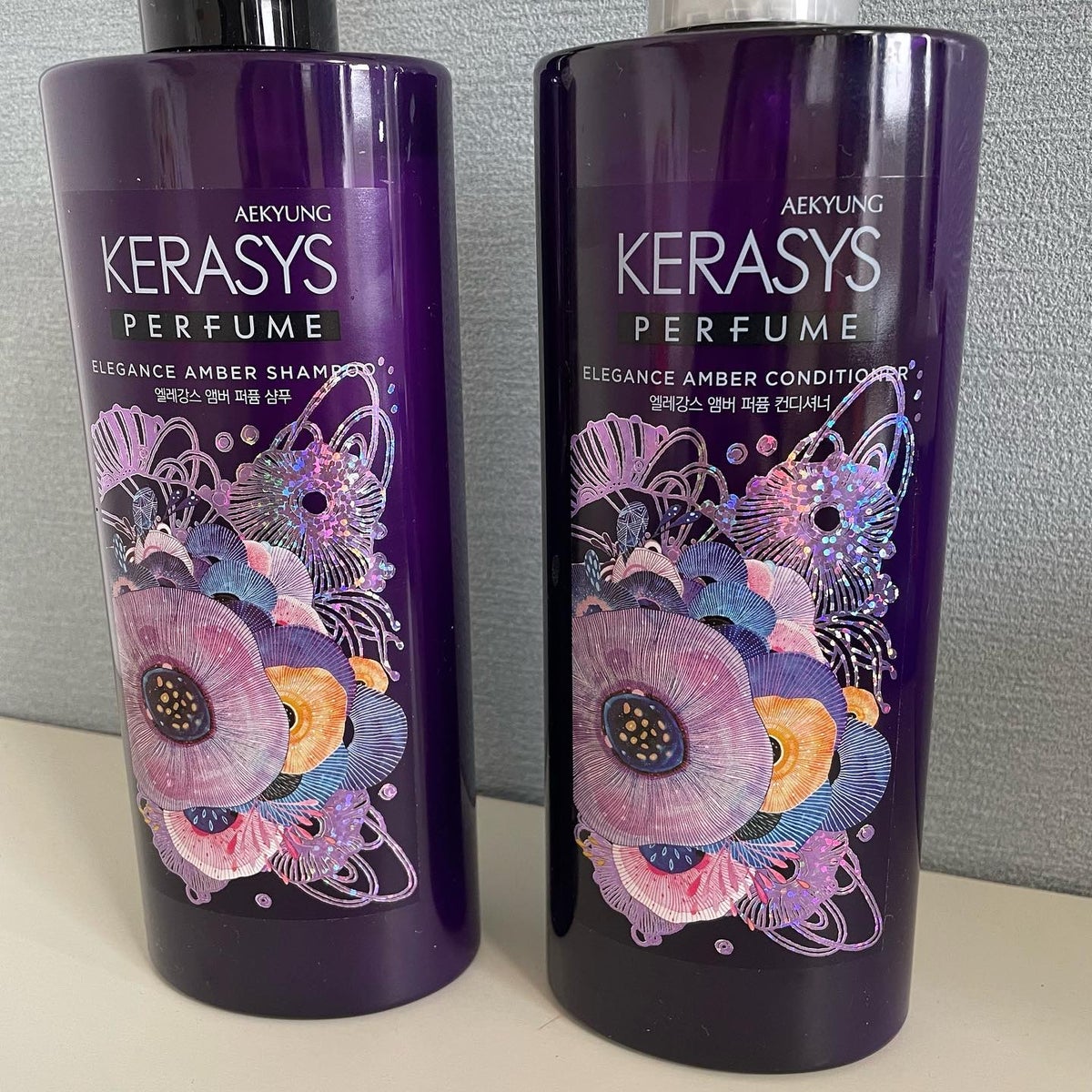 パフューム エレガンスアンバー シャンプーandコンディショナー|kerasysの口コミ コスパ最強 🇰🇷韓国シャンプーandコンディショナー