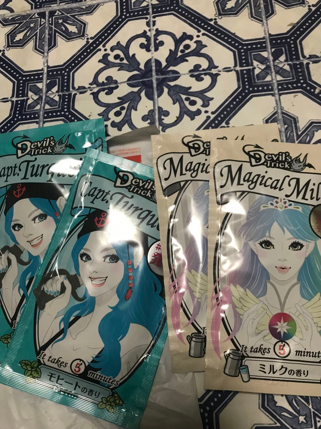 デビルズトリック|クイスクイスの効果に関する口コミ ミルキーカラー購入しました 何でもいつも鮮 By ハナミ Lips