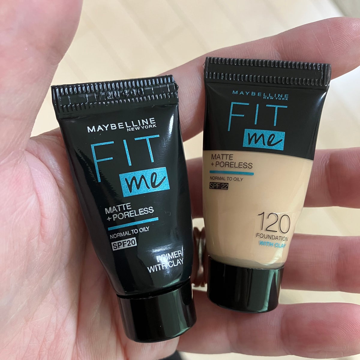 Maybelline New Yorkのベースメイク フィットミー リキッドファンデーション R他、1商品を使った口コミ 使い切り
