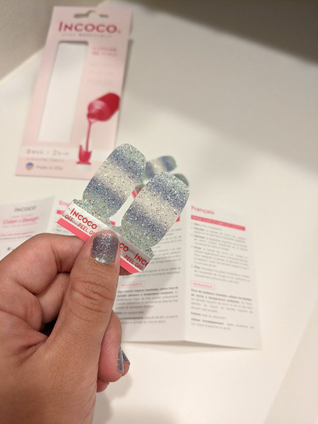 INCOCO インココ マニキュアシート｜インココの口コミ - 貼るだけマニキュア インココ by aloalo(乾燥肌/30代後半) | LIPS