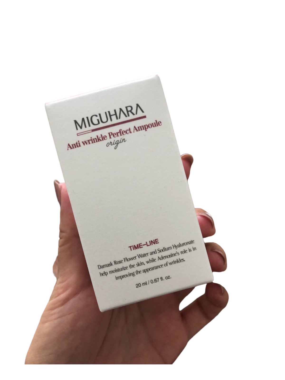 アンチリンクルエフェクトアンプルオリジン|miguharaの口コミ エイジングケアにおすすめの美容液!【 Qoo10メガ割 ️ミグハラ赤