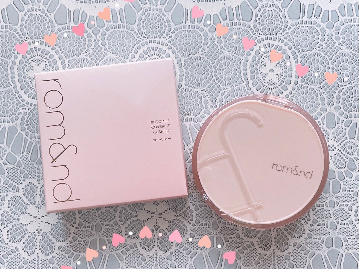 ブルームインカバーフィットクッション|romandndの口コミ 🍒ロムアンドのクッションファンデ🍒 By ヨモギ20代後半 Lips