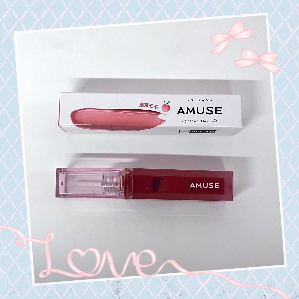 【限定色レビュー】デューティント 東京モモ 日本限定色 |amuseの口コミ「amuse様より再発売の【東京モモ🍑】いただきました