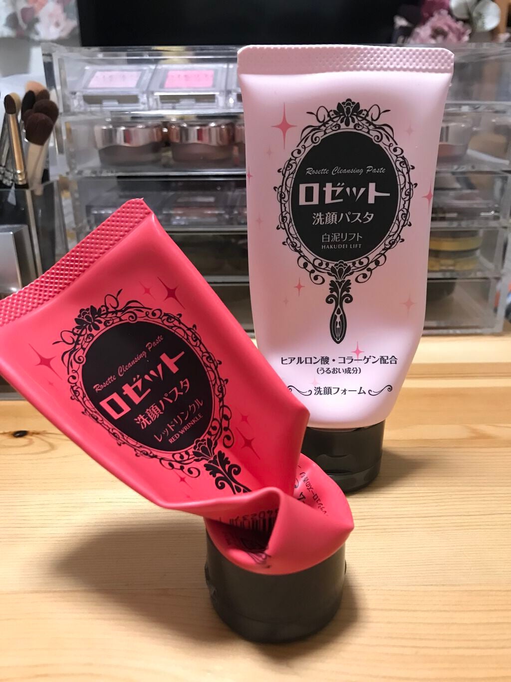 ロゼットの洗顔フォーム ロゼット 洗顔パスタ 白泥リフト他、1商品を使った口コミ 🌹ロゼット洗顔パスタ レッドリンクル(赤)を使い切りました
