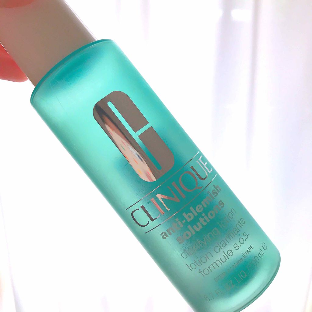 アクネ クラリファイング ローション|cliniqueの効果に関する口コミ ニキビケアにおすすめの化粧水!⭐️2、3枚目ニキビ肌注意