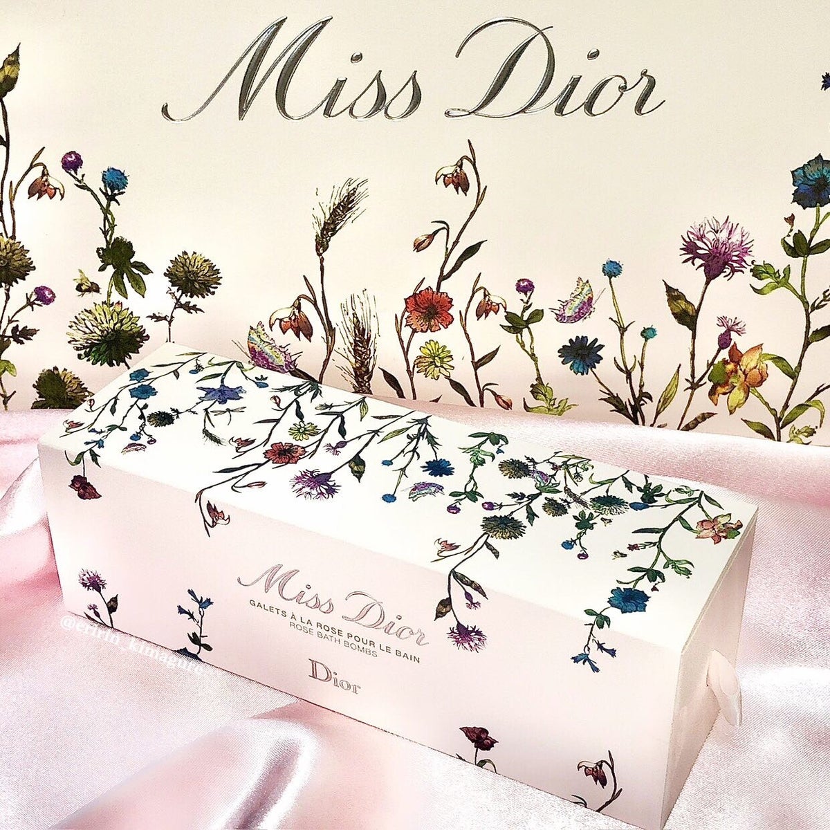 【限定入浴剤】ミス ディオール ローズ バスボム|diorの口コミ ꕤ 💐dior Millefiori Collection💐 By