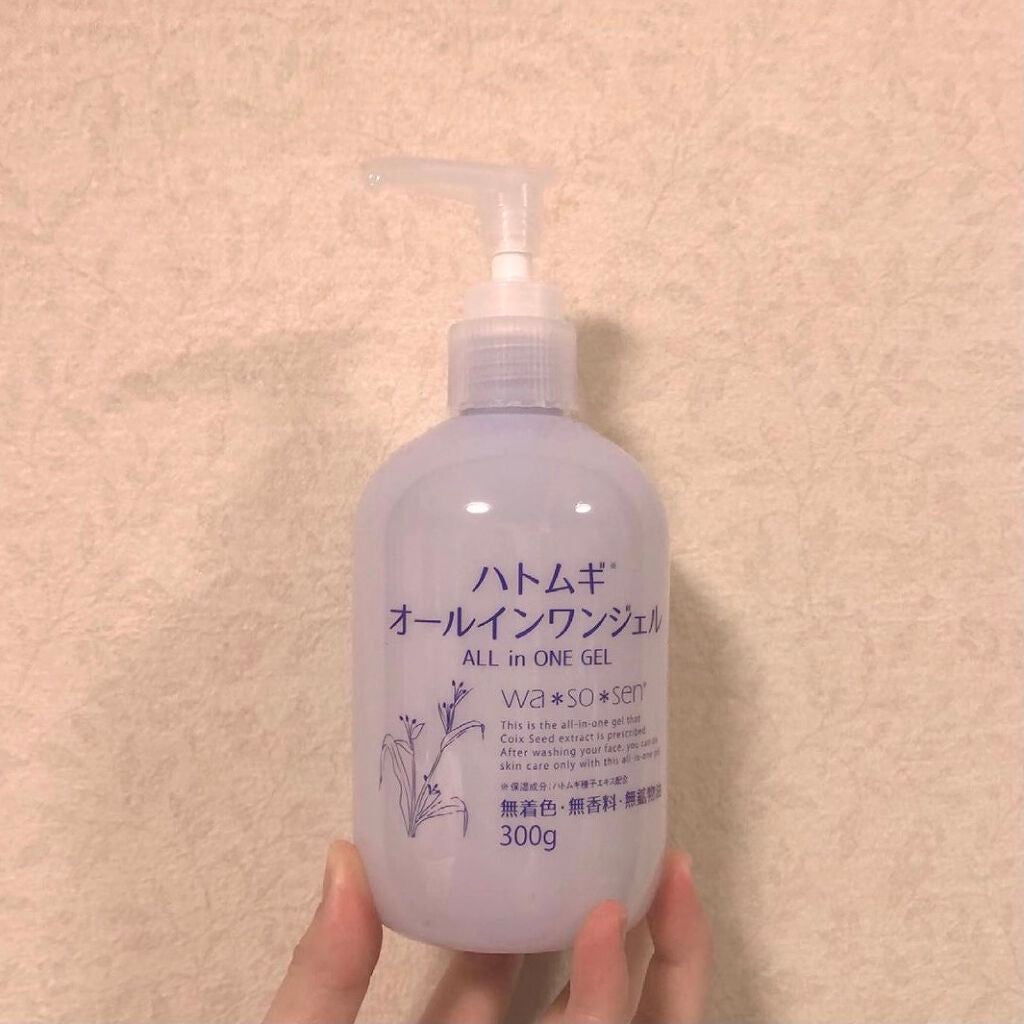 ハトムギオールインワンジェル|ハトムギ健康美人シリーズの口コミ 【使った商品】ハトムギ健康美人シリーズハトムギオールインワンジェル By