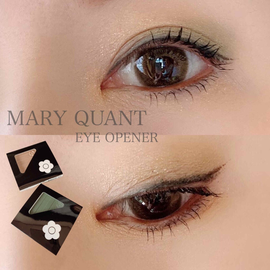 アイオープナー|mary Quantの口コミ「🍁マリクワでこなれカーキアイ 」 By ぴんくりり混合肌40代前半 Lips
