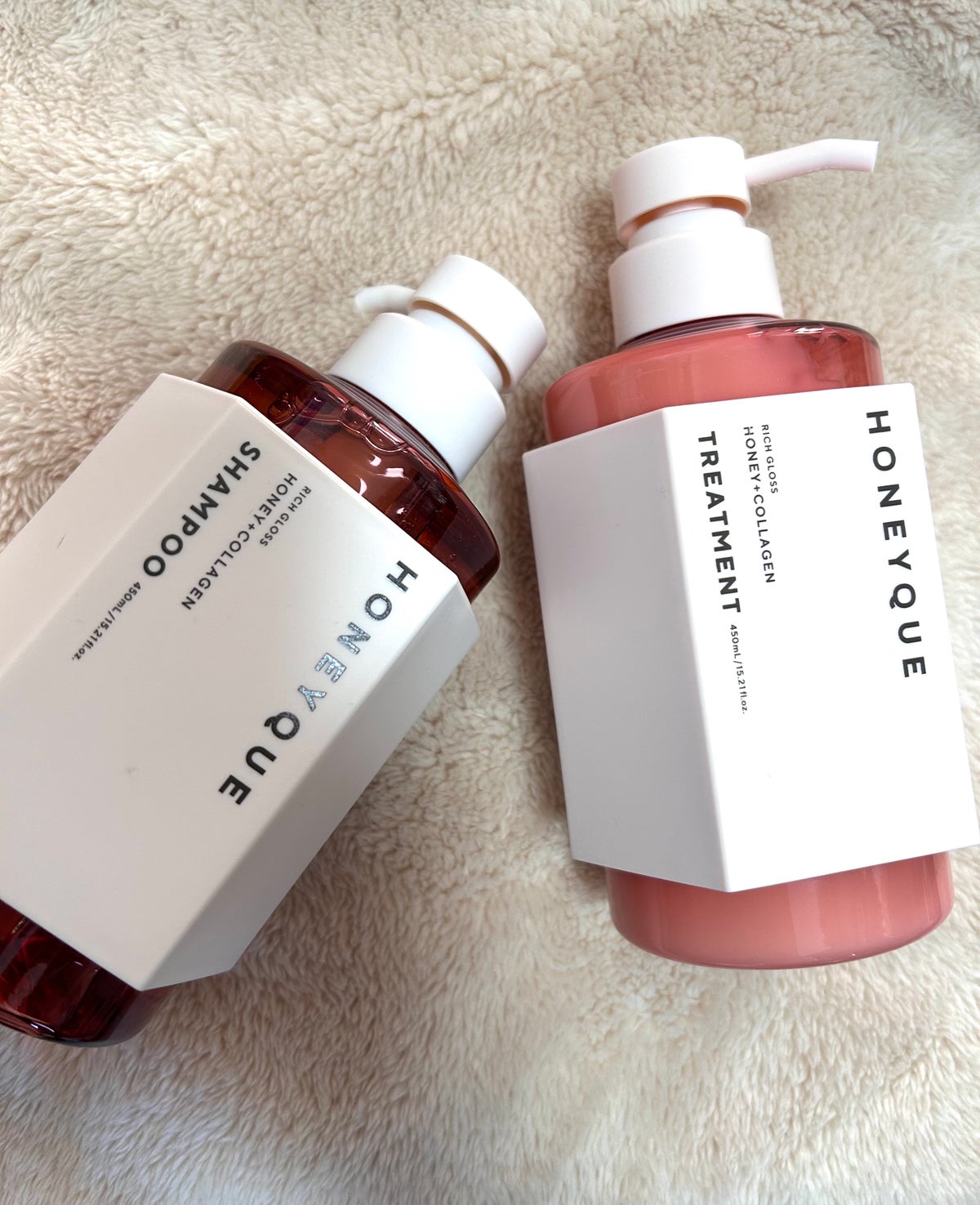 リッチグロス シャンプー シャイニー/ヘアトリートメント シャイニー|ハニークの口コミ 可愛いデザインで目が奪われました😍 By はろきて
