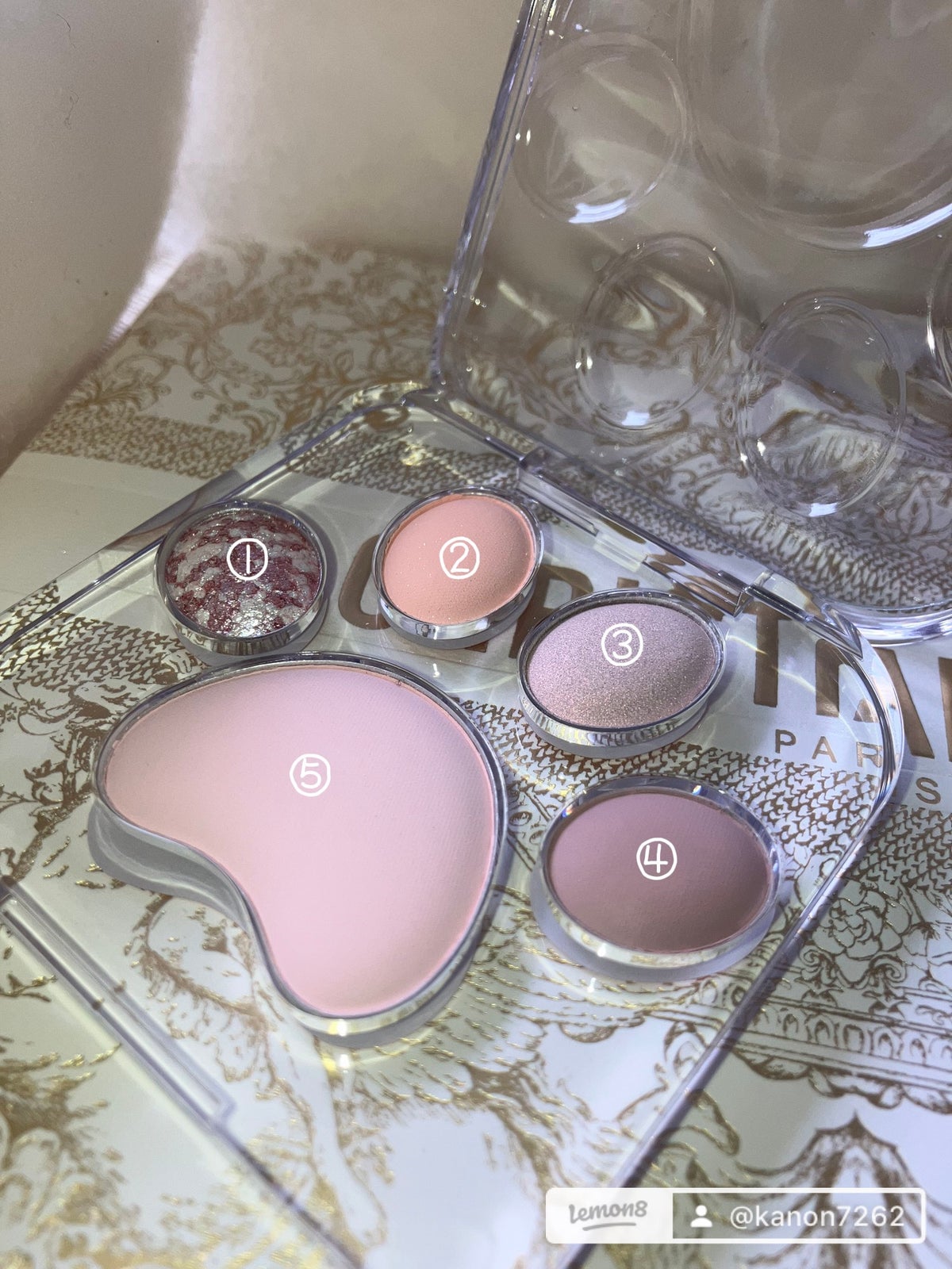 ミャオパウズアイシャドウパレット|milleféeの口コミ ブルベ夏におすすめのアイシャドウパレット!初投稿!! まだまだ書くのに慣れて