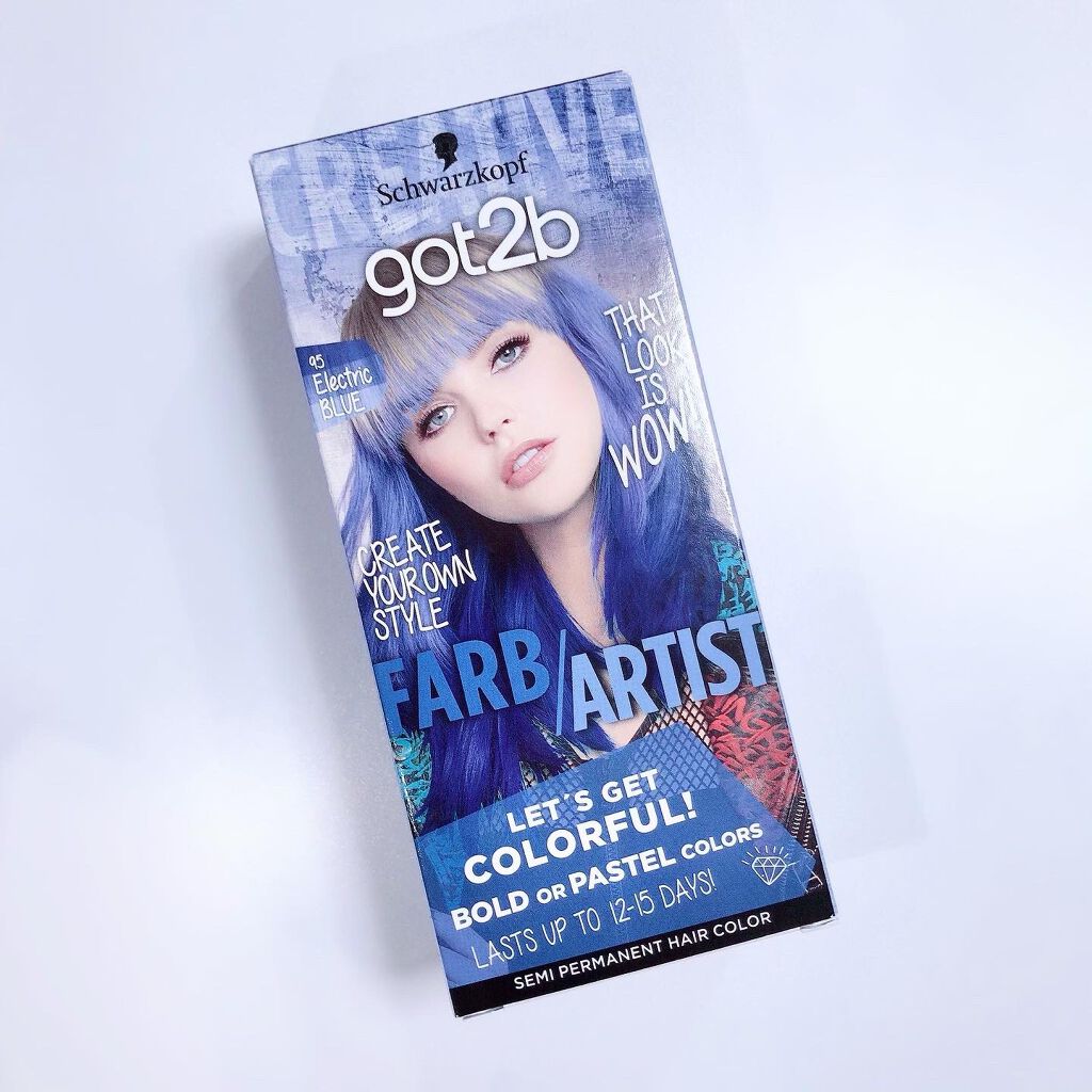 Got2bのヘアケア・スタイリング カラークリーム&ボンディング・ポイントブリーチを使った口コミ Got2b 𓆸 Bonding Point