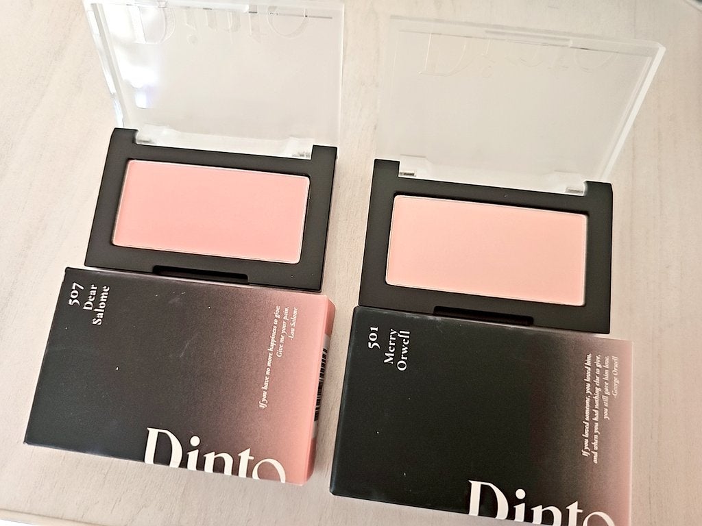 【新色レビュー】blur Finish Blusher|dintoの人気色を比較 Dintoさんから発売されてるブラーフィニ By くまこ