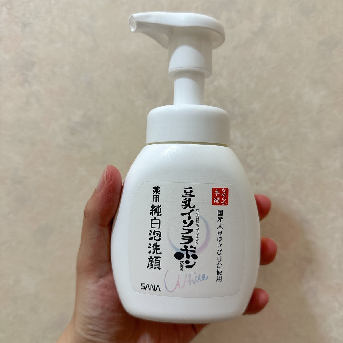 薬用泡洗顔|なめらか本舗の口コミ なめらか本舗 薬用泡洗顔 200ml By しゃき🍒フォロバ 混合肌20代後半 Lips