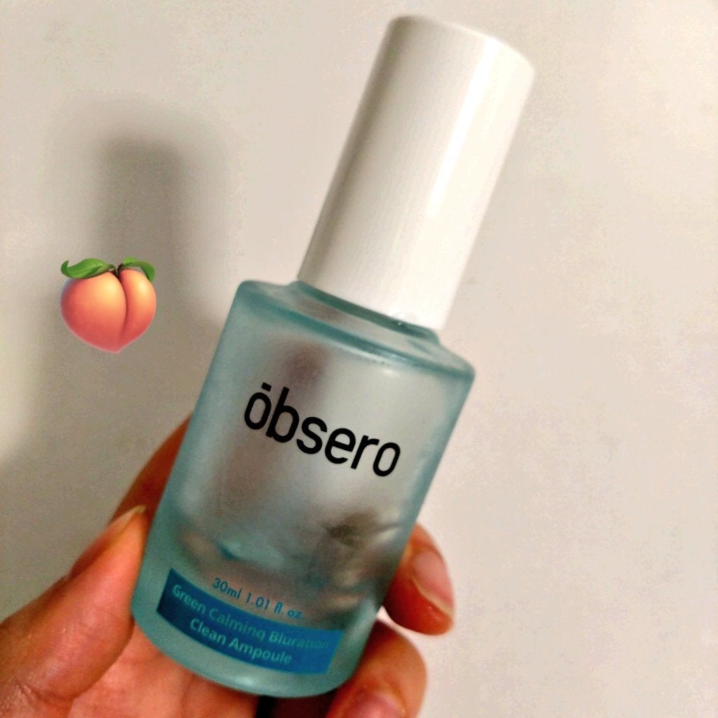 グリーンカーミングブルーレーションクリーンアンプル|obseroの口コミ 使い切り! 提供でいただいたオブセロの美容液💙 By ももこ🍑