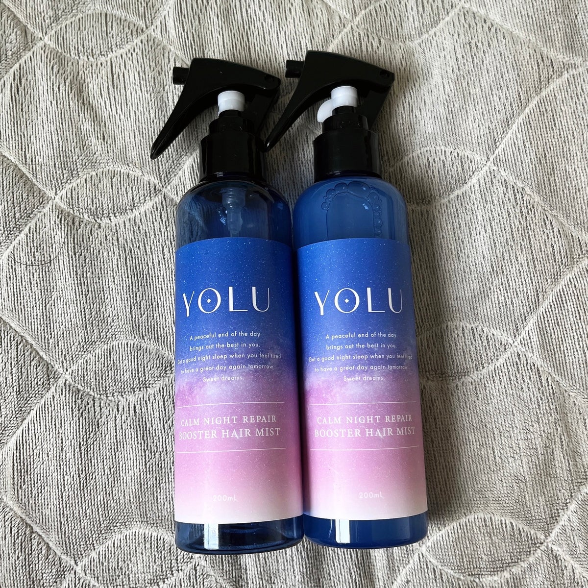 カームナイトリペアブースターヘアミスト|yoluの口コミ 🎀yolu ヨル カームナイトリペアブースターヘアミスト By りぴちゃん☺︎
