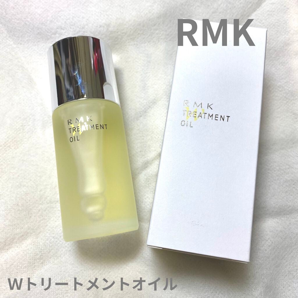 Rmk Wトリートメントオイル|rmkの効果に関する口コミ 混合肌におすすめのブースター・導入液!rmk Wトリートメントオイル By