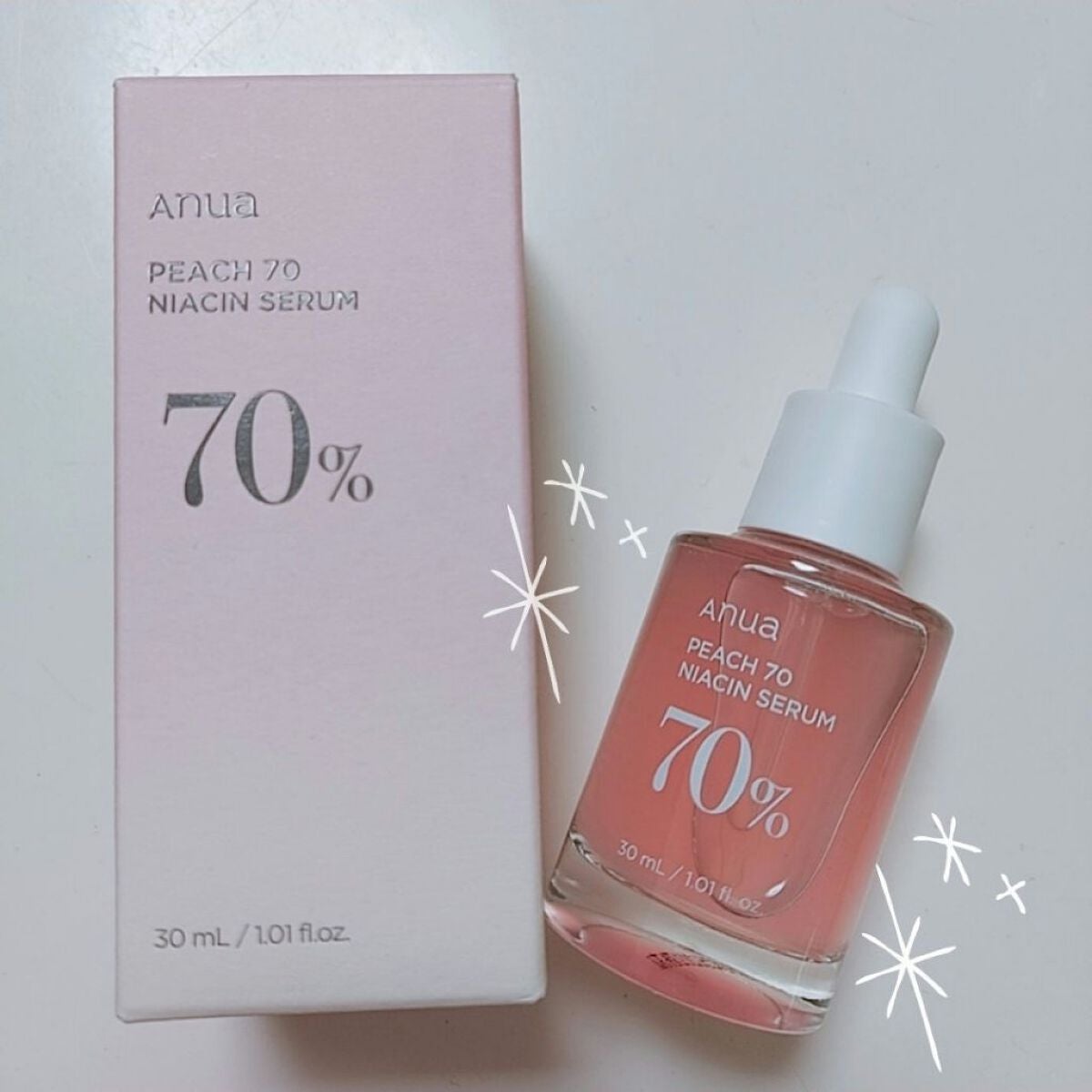 桃70ナイアシンセラム|anuaの口コミ「anuaアヌア)桃セラム🍑 ほんのり香る桃に癒される~😚💕 」 By 響き混合肌 Lips