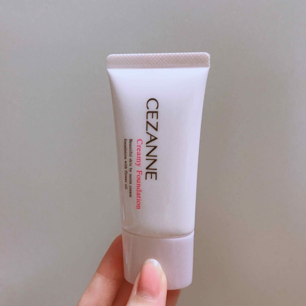 クリーミィファンデーション|cezanneの辛口レビュー セザンヌのクリーミィファンデーションです🙂 By 瑞 葵混合肌20代後半