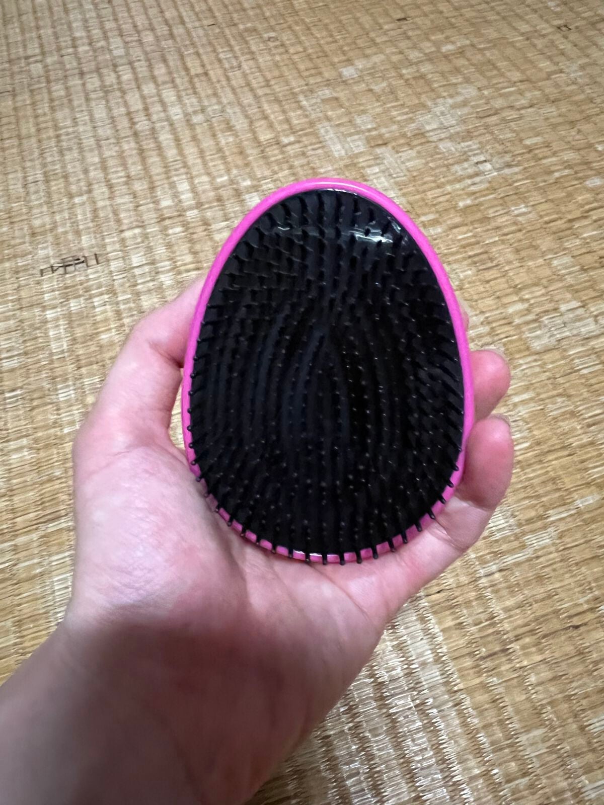 セリア ヘアブラシ|セリアの口コミ 超優秀!100均で買えるおすすめヘアブラシ!セリアセリア ヘアブラシ卵型 By ひめたま普通肌