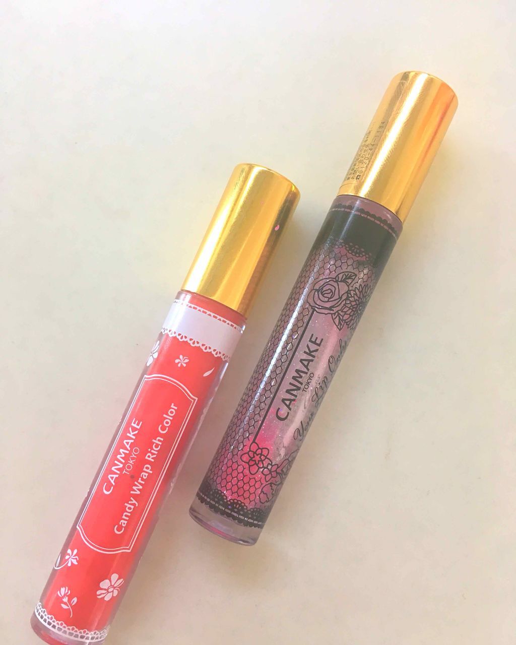 ユアリップオンリーグロス|キャンメイクを使った口コミ 「キャンメイクの新色、キャンディーラップリッ」 By Kaori Lips