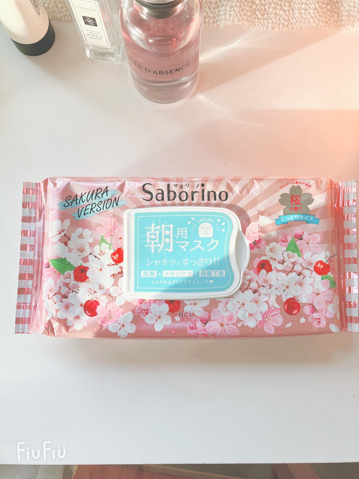 サボリーノ 目ざまシート Sa 20(桜の香り)|サボリーノの口コミ サボリーノ 目ざまシート Sa 20 桜の香り。 By 華夜ちえり