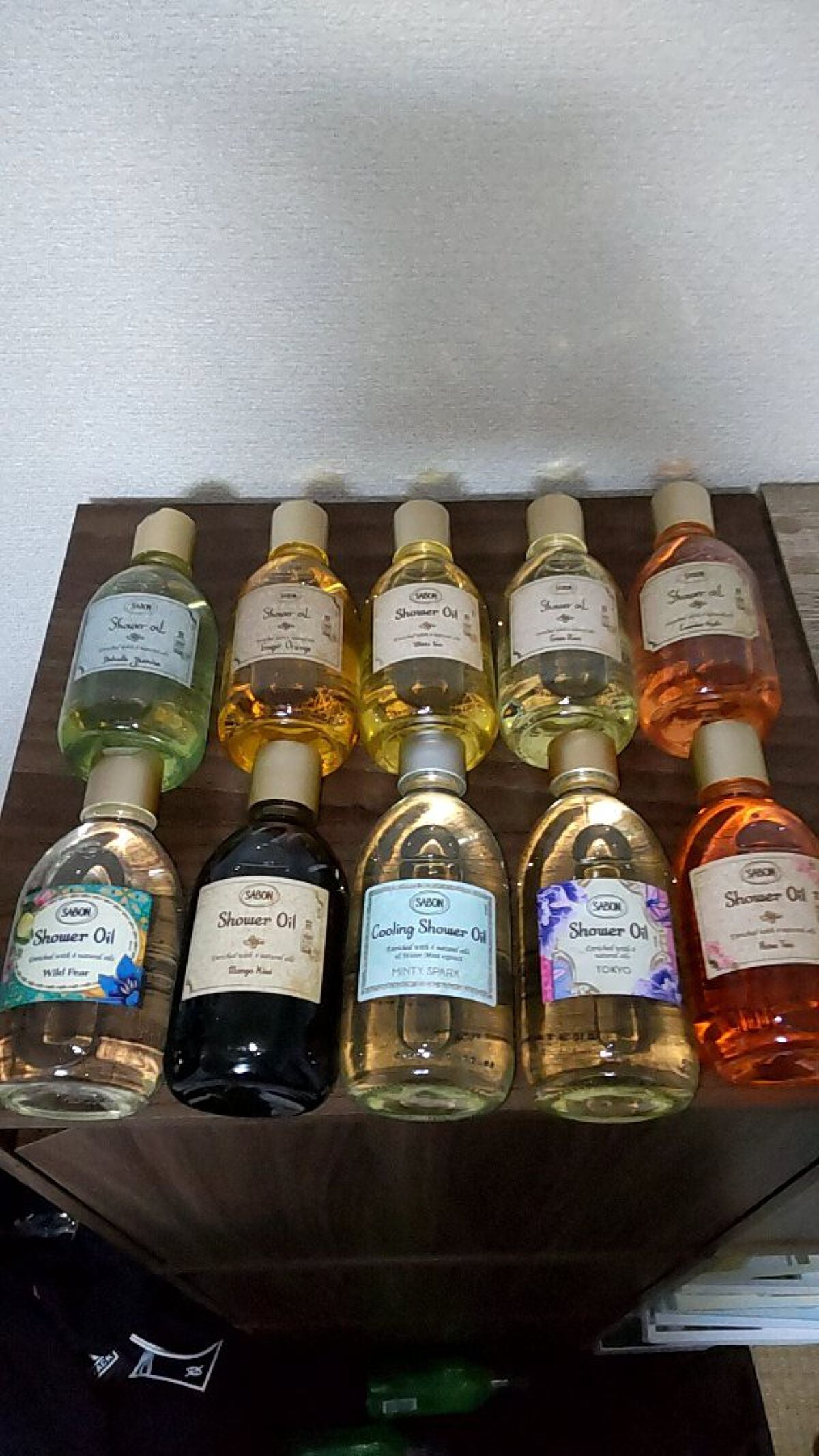 Sabonのボディソープ シャワーオイル デリケート・ジャスミン 他、8商品を使った口コミ 7月から8月に集めたsabon購入品!シャワー