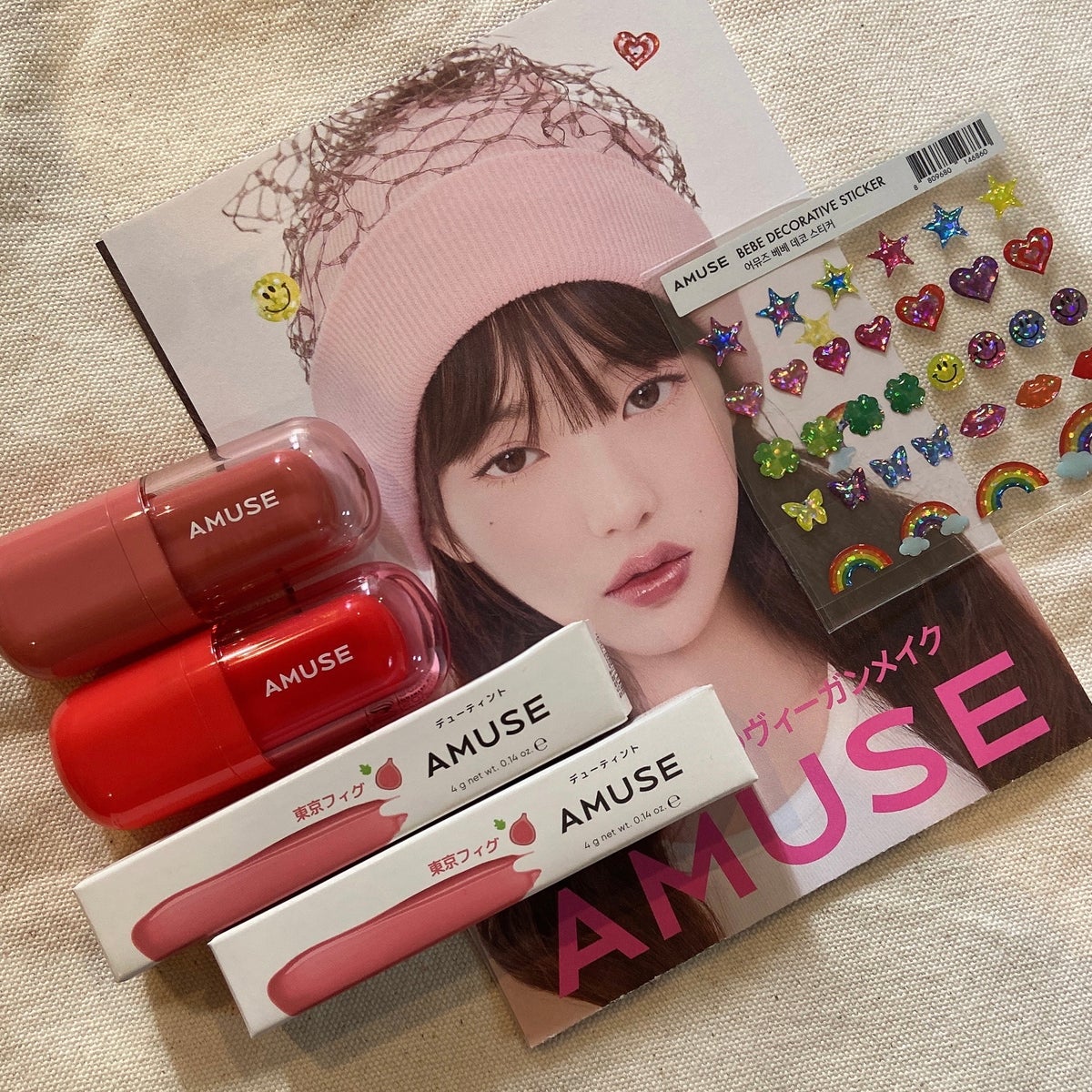 Amuseの口紅 デューティント&べべティントを使った口コミ Amuseです。 べべティントに手を出してしまいました。 By ためしたがり