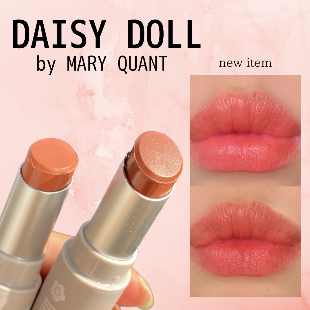 【2023年秋新作口紅】マットリップスティック|daisy Doll By Mary Quantの口コミ イエベ春におすすめの口紅