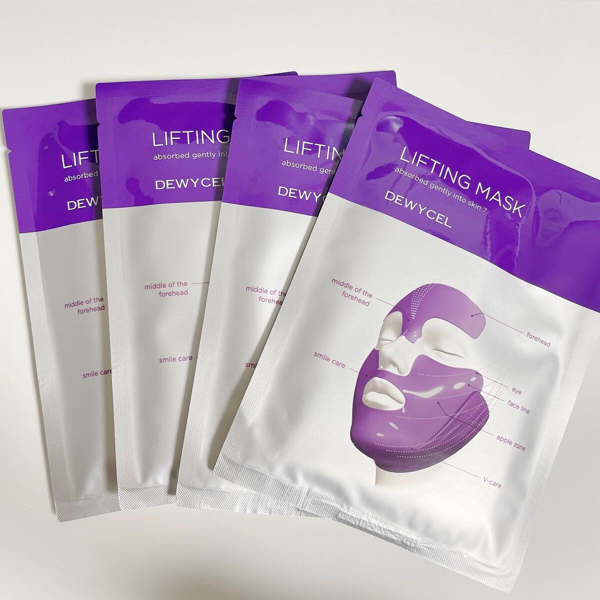 リフティングマスク|dewycelの口コミ ︎dewycel Lifting Mask By Runa混合肌 Lips