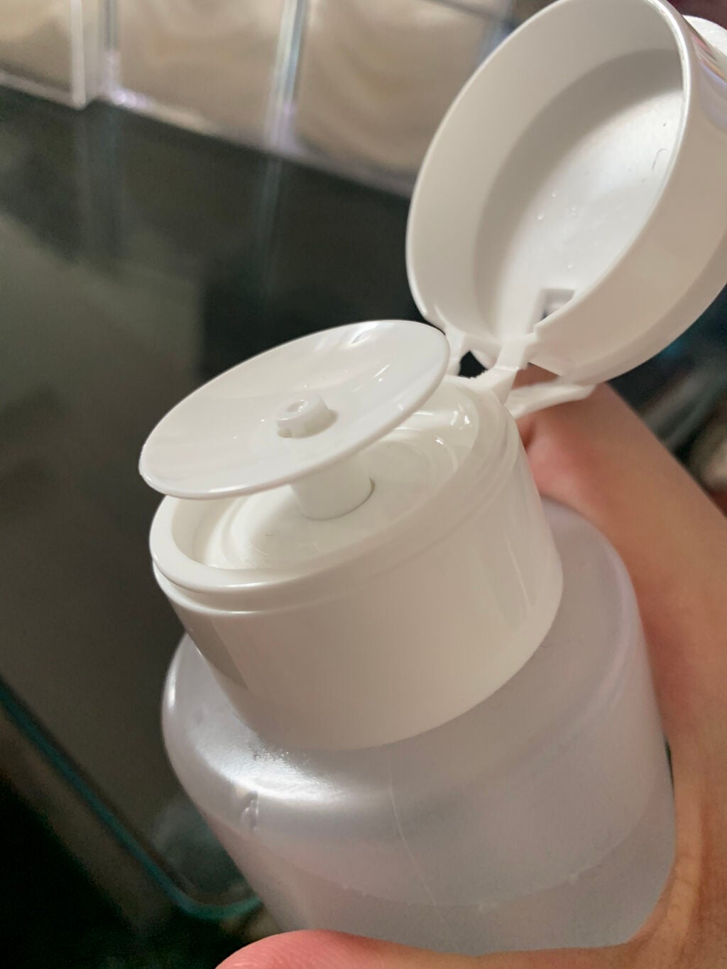 ポンプ式ボトル|daiso他、1商品を使った口コミ Daisoのポンプ式ボトルにふきとり化粧水dを入れて使用した感想 By Echo普通