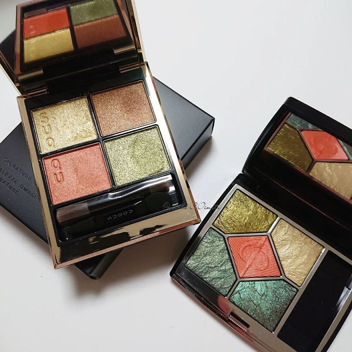 あなたはどっち派?suqqu・diorのアイシャドウパレットを徹底比較! 色比較 Suqqu シグニチャー カラー アイズ By