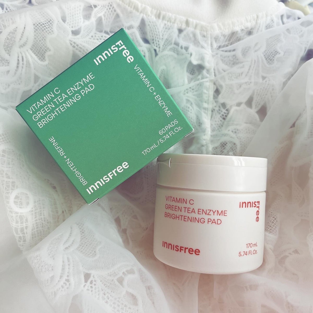 ビタc グリーンティーエンザイム ブライト パッド|innisfreeの口コミ 🌙イニスフリー ビタcグリーンティーエンザイムブライド