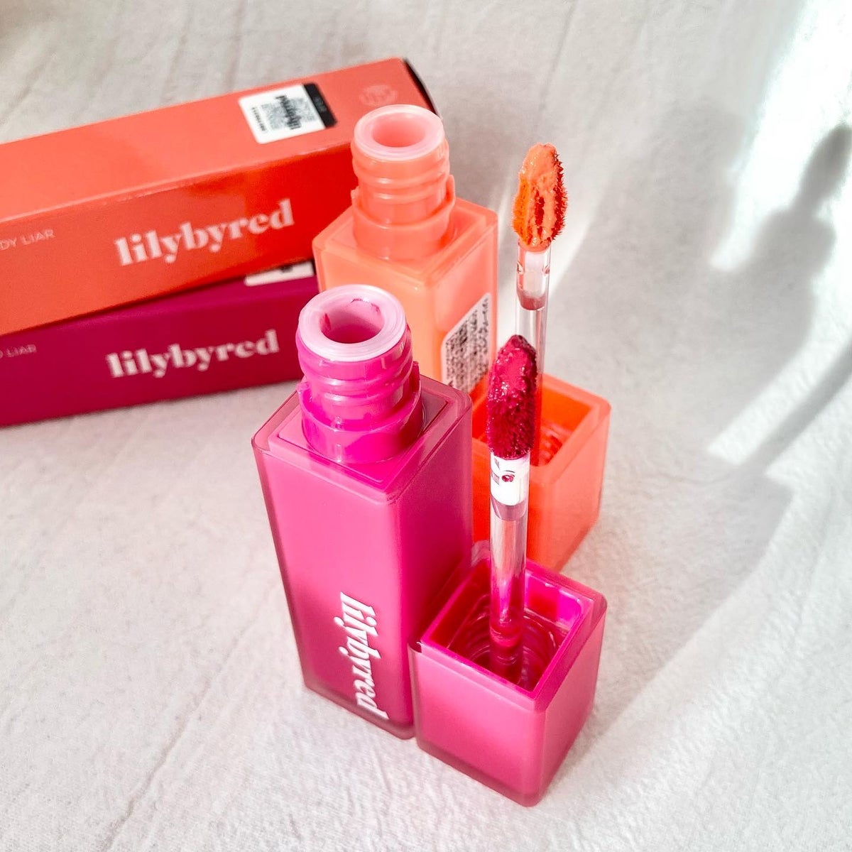 Lilybyredの口紅 ブラディーライアー コーティングティント他、2商品を使った口コミ ツヤもマットも♡リリーバイレッドのしっとり